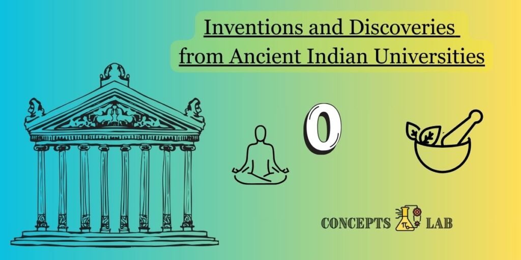 Inventions and Discoveries from Ancient Indian Universities - Concepts Lab
