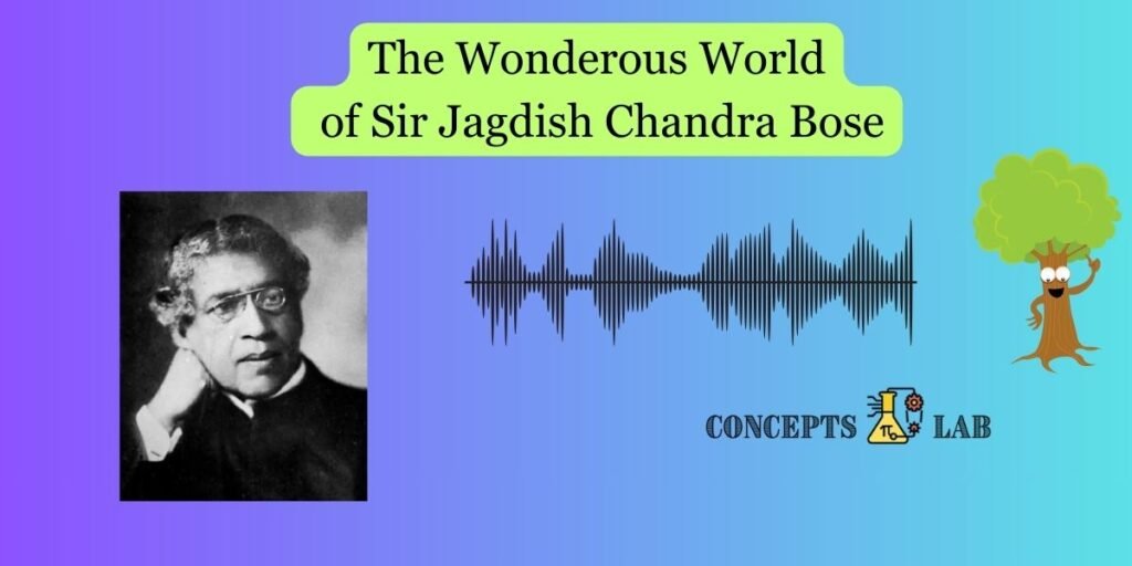 The Wonderous World of Sir Jagdish Chandra Bose - Concepts Lab
