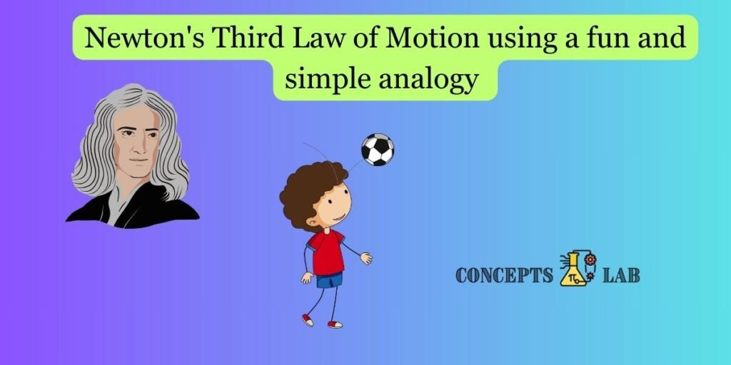 Newton’s Third Law of Motion using a fun and simple analogy involving a ...