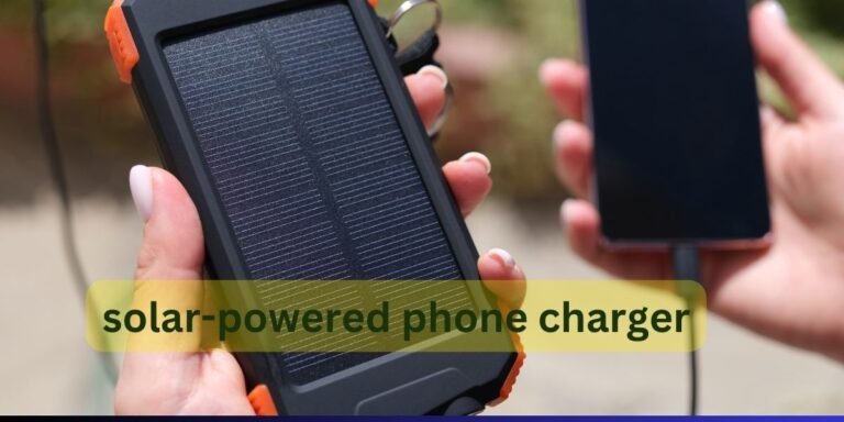 School Project : solar-powered phone charger - Concepts Lab